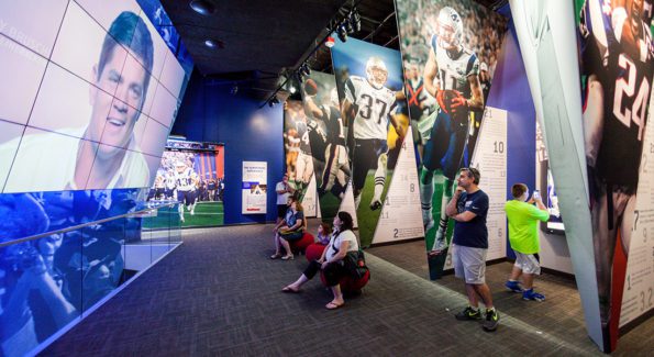 The Patriots Hall of Fame: Architecture and Exhibits | CambridgeSeven