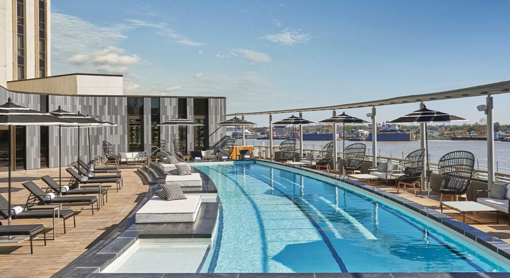 009-Carousel_Roof top pool located on top of new podium addition ...