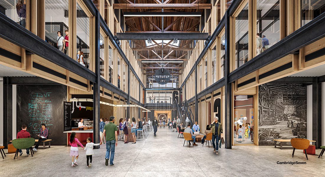 The Foundry: Adaptive Reuse, Community Hub | CambridgeSeven
